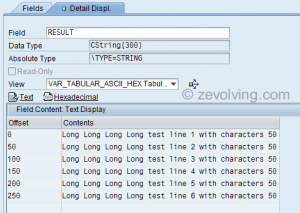 ABAP Difference Between && (Chaining Operator) and & (Literal Operator